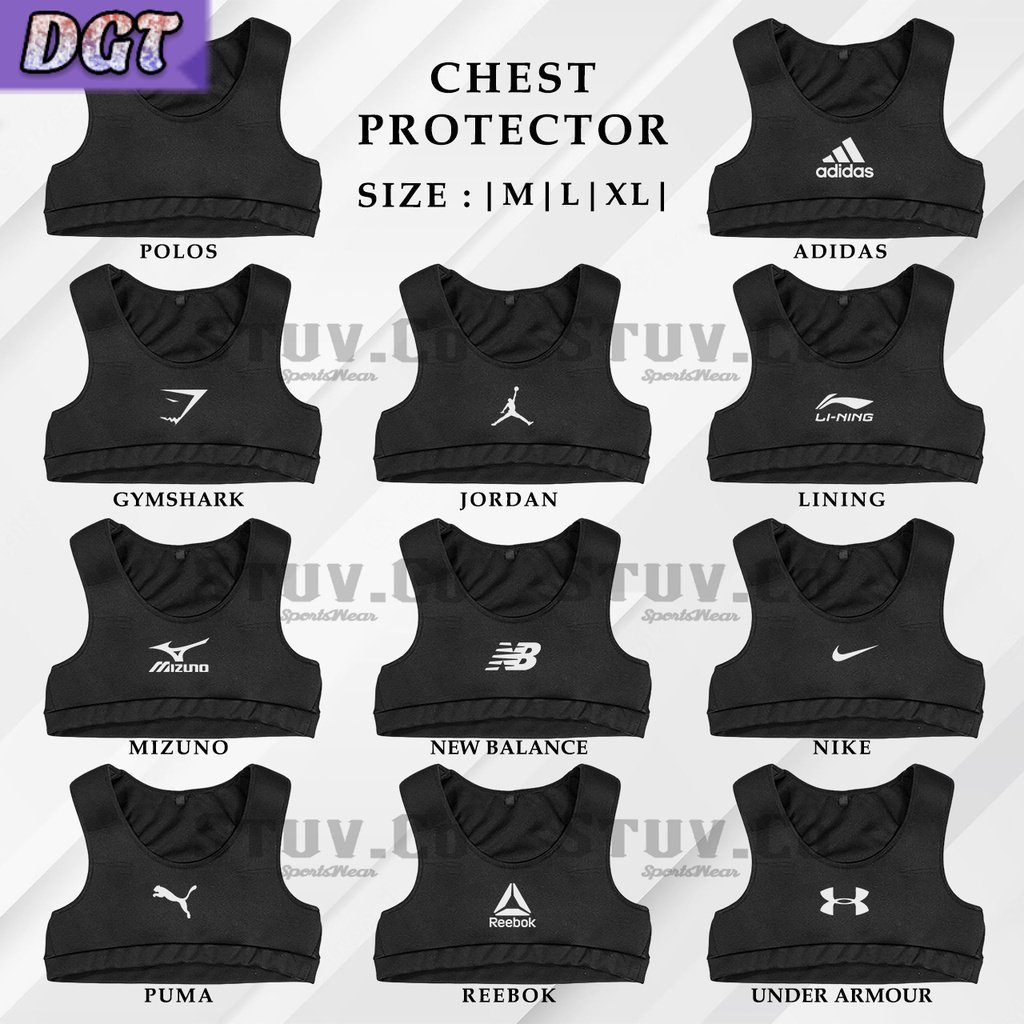 DGT Football VEST CHEST PROTECTOR FUTSAL Soccer Sports CHEST PROTECTOR ...