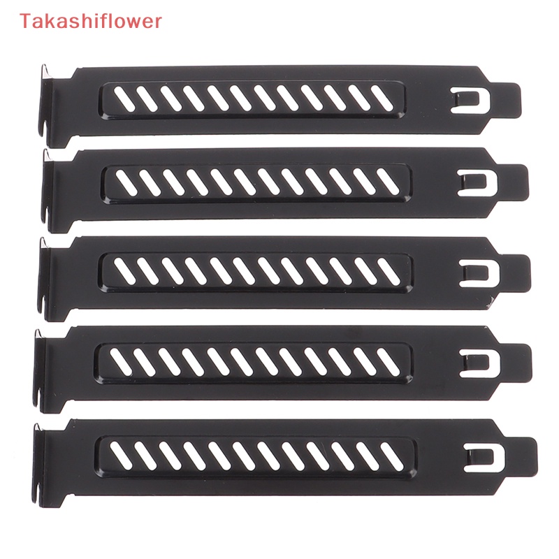 (Takashiflower) 5x PCI Slot Cover Dust Filter Blanking Board Cooling ...