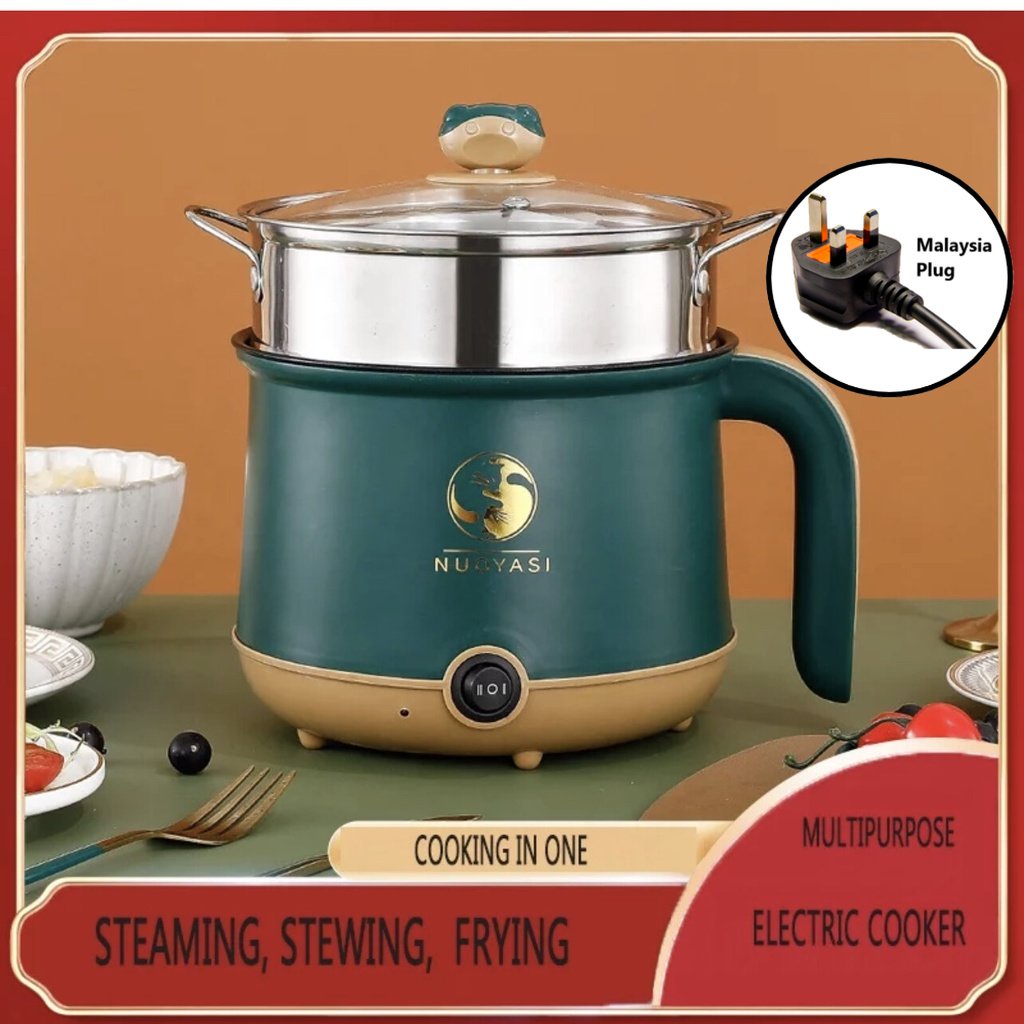 Portable Small Cooker multi function Nonstick Skilet Electric Hot Pot ...