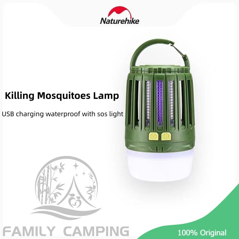 Naturehike Camping Mosquito Lamp Outdoor Mosquito Lamp Camping Fishing ...
