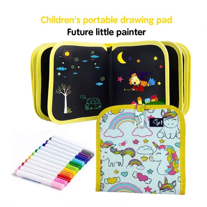 Board Drawing Book Toys Magic Pen Blackboard Painting Drawing Board ...