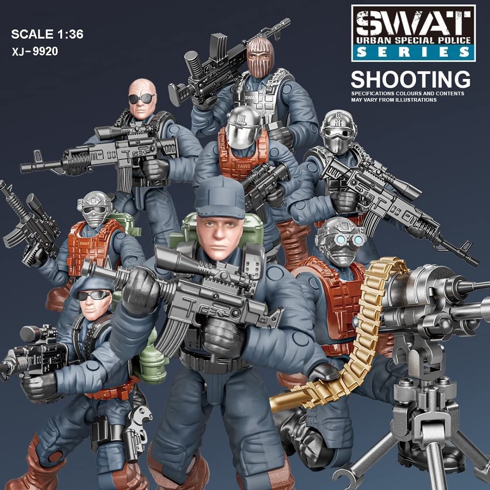 SWAT SERIES MINI SOLDIERS TEAMS MINIFUGURES BLOCKS (XJ-9920) | Shopee ...