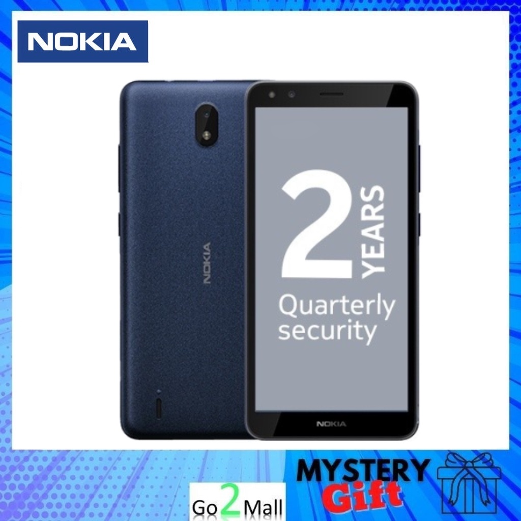 Nokia C01 Plus Blue (5.45" + 2GB RAM + 16GB ROM) | Shopee Malaysia