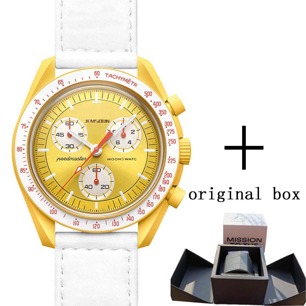 Top Quality Original Brand with Original Box Moon Watches for Mens New Plastic Case Watch ...