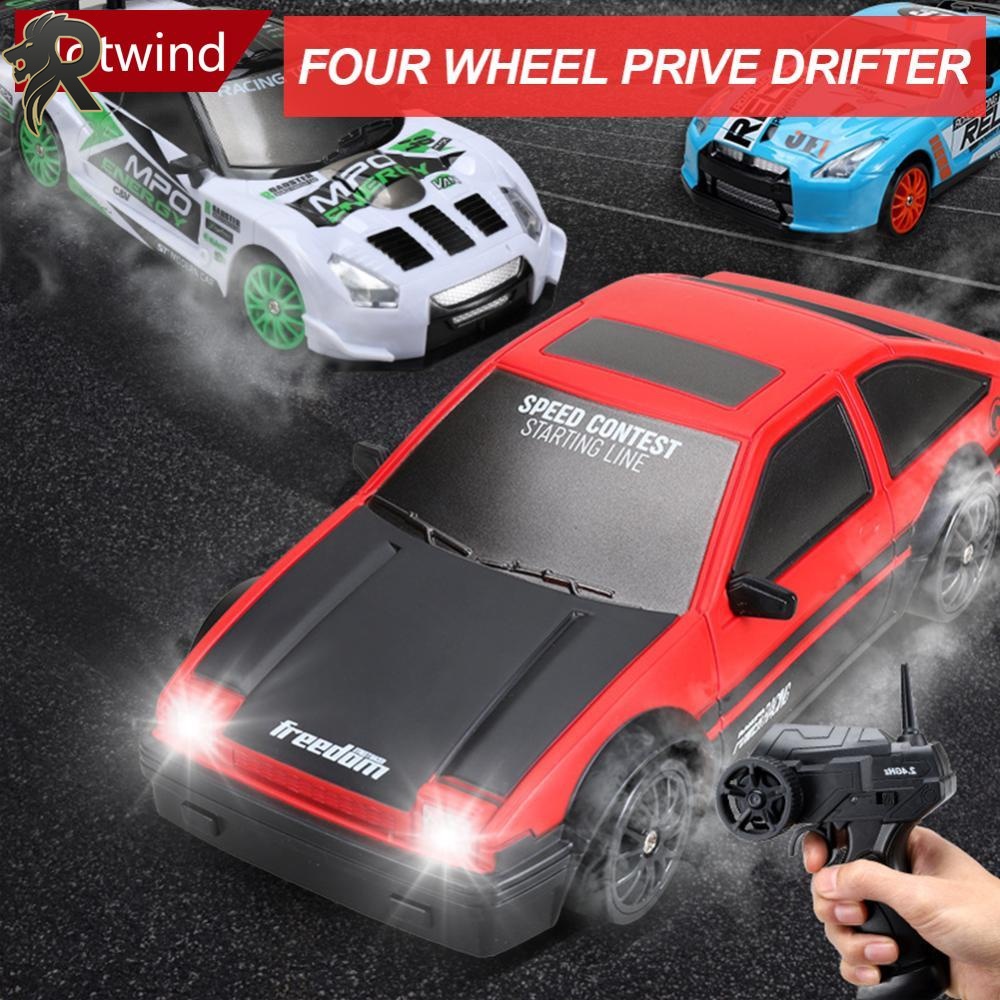 RL 1:24 Mini High Speed Powerful 4WD RC Car Drift Toy Rapid Drifter ...