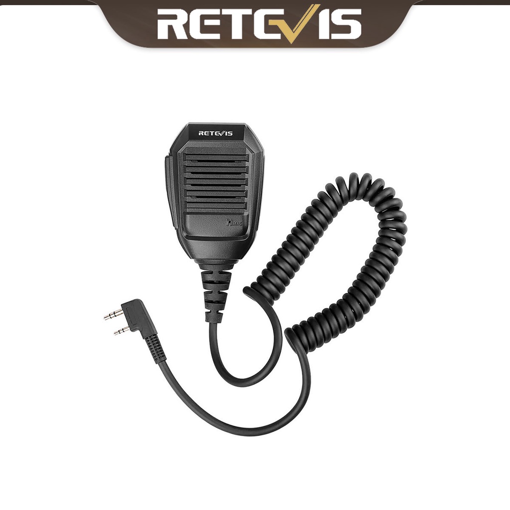 Retevis RS-113 2PIN Remote Heavy Speaker Microphone | Shopee Malaysia