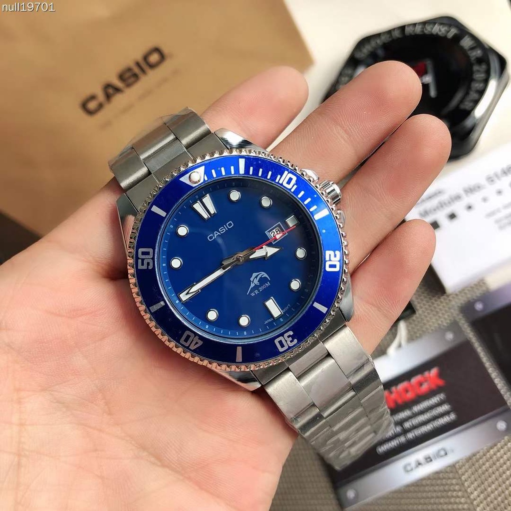 Casio MDV-106 Swordfish Edifice Watch all blue For Men Watch ka853 ...