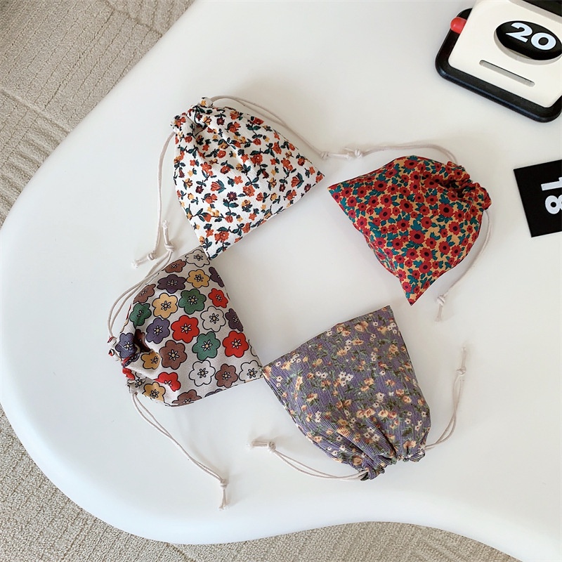 Drawstring Drawstring Pocket Cute Hand-Carrying Small Cloth Bag ...
