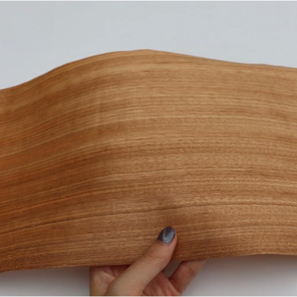 L:2.5meters Width:400mm T:0.3mm Natural Wood Small Zebra Straight Grain ...