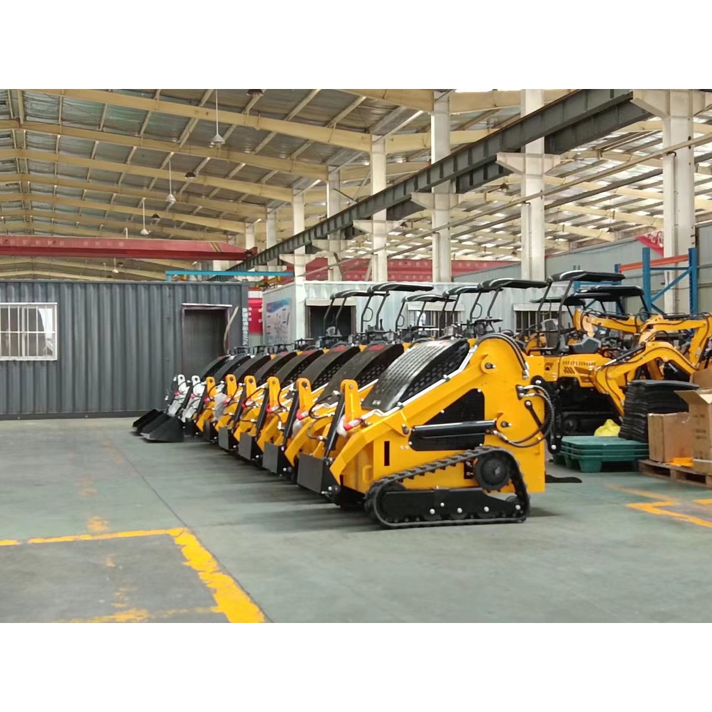 360V Skid Steer Loader Wheel Hydraulic Mini Loader Loader Small Front ...