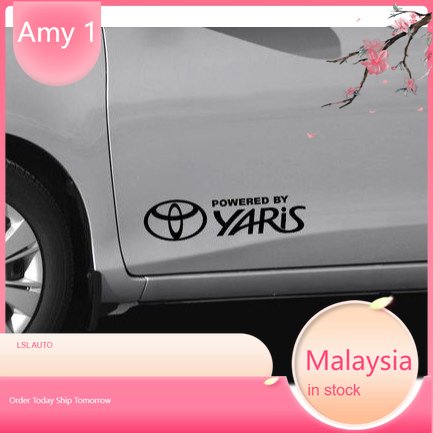 Toyota Yaris Side Door Sticker ( 1set ) | Shopee Malaysia