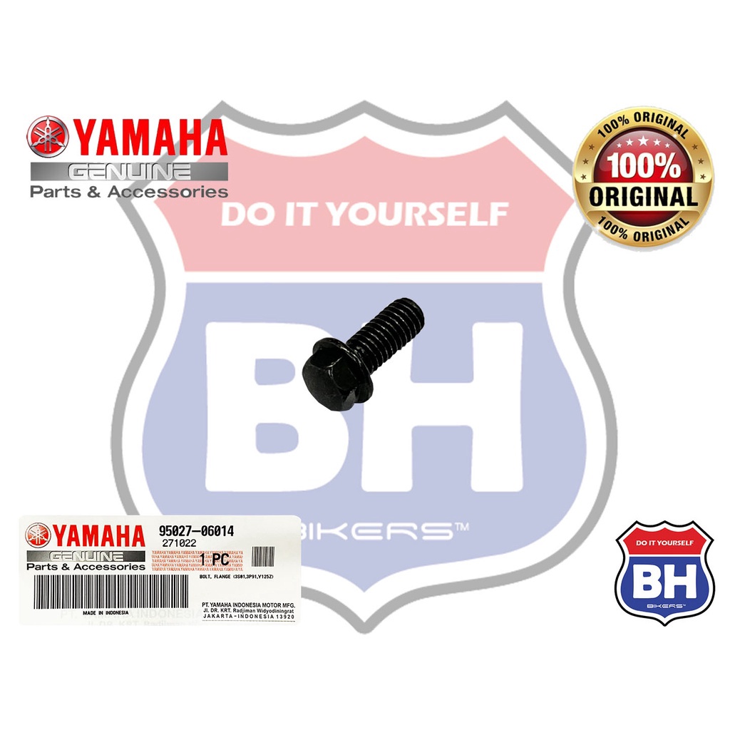 YAMAHA Y125ZR Y125 125ZR CYLINDER HEAD BOLT SKRU IKAT BESI COVER HEAD ...