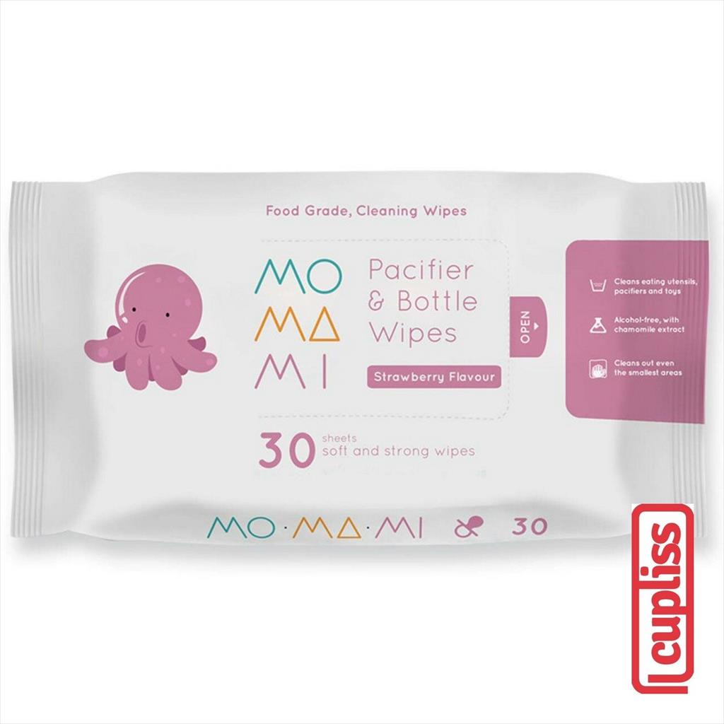 Momami Original Pacifier and Bottle Wipes Baby Wet Wipes 121676 Cupliss ...