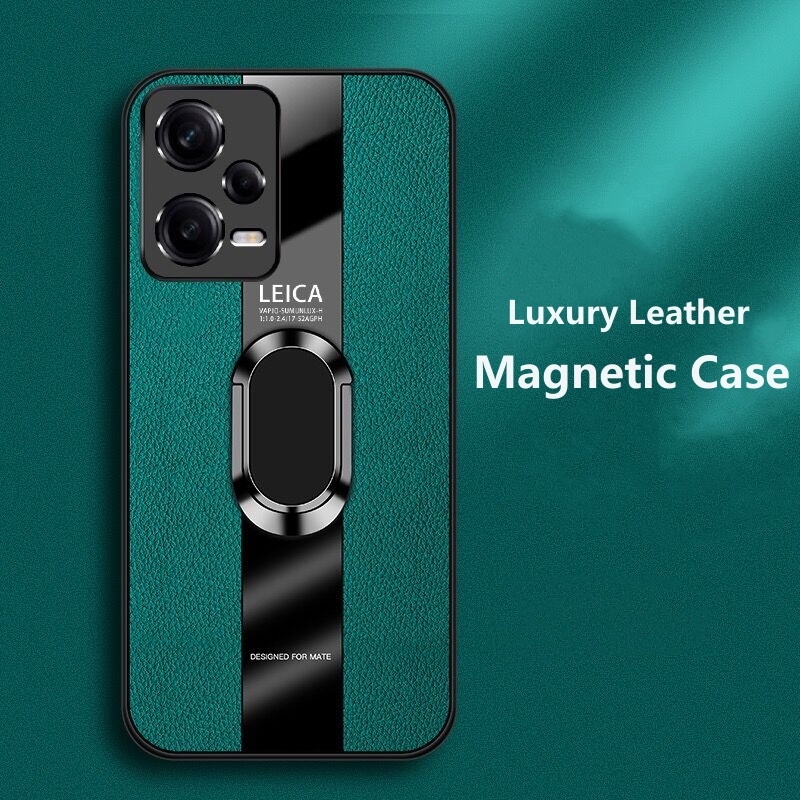 POCO F5 Magnetic Ring Stand Phone Case For Xiaomi POCO F5 5G Luxury ...