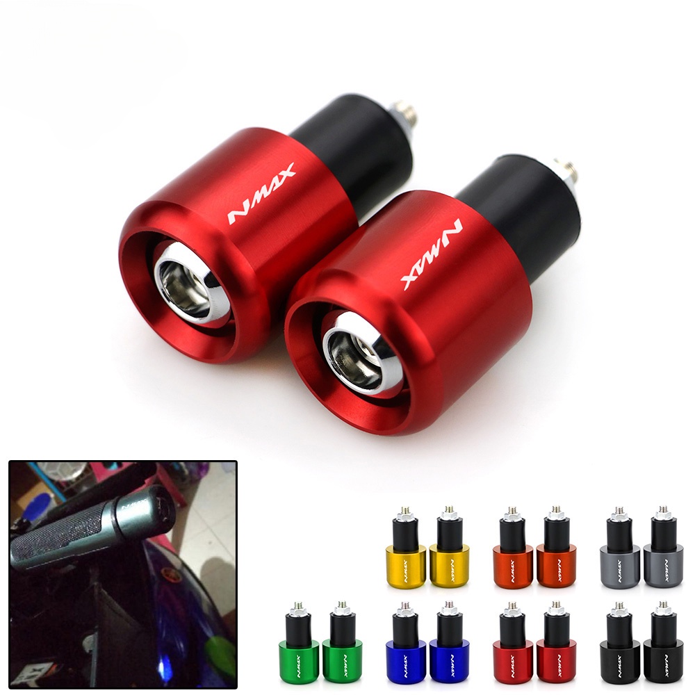 NMAX Motorcycle CNC Handlebar Ends Grip Plug Balance Slider Crash 1 ...