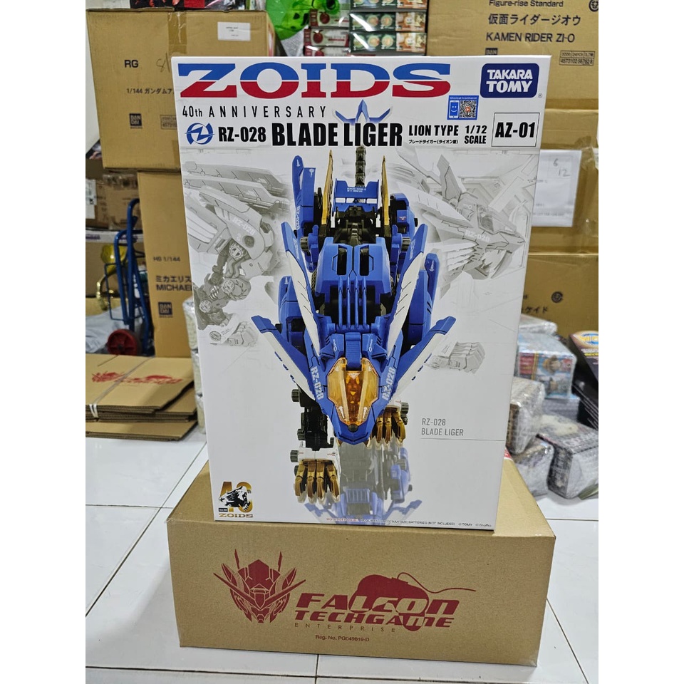 Takara Tomy 1/72 Zoids AZ-01 Blade Liger 40th Anniversary | Shopee Malaysia