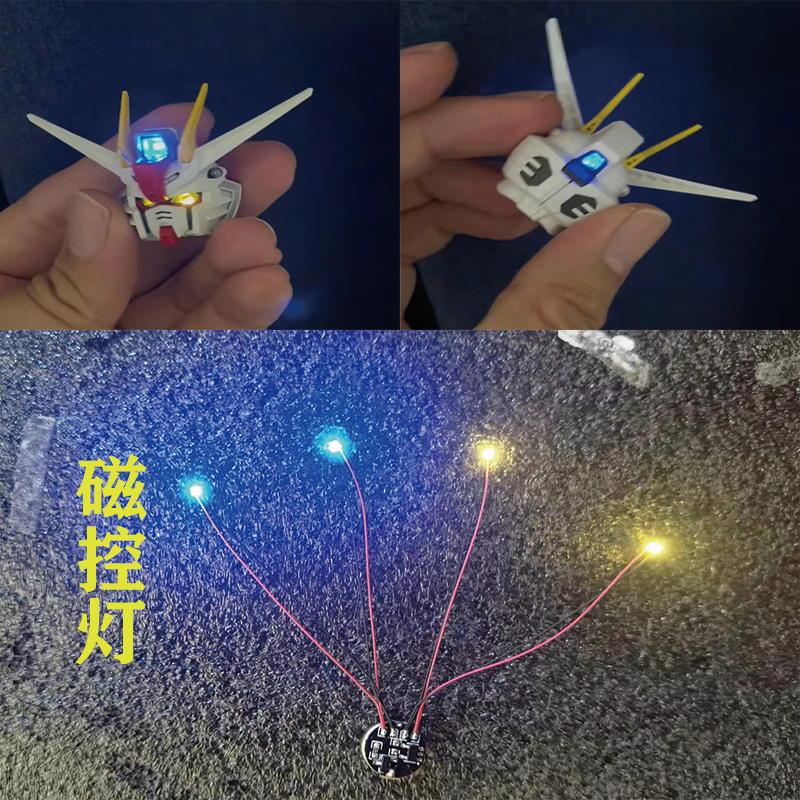 (3 Lighting Modes) Hand-Made Model LED Magnetic Control Lights Suitable ...