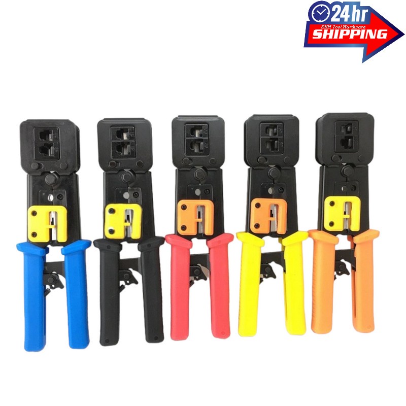 Network Wire Cat7 Cat6 Cat5 Pliers Pass Through RJ45 Pliers Network ...