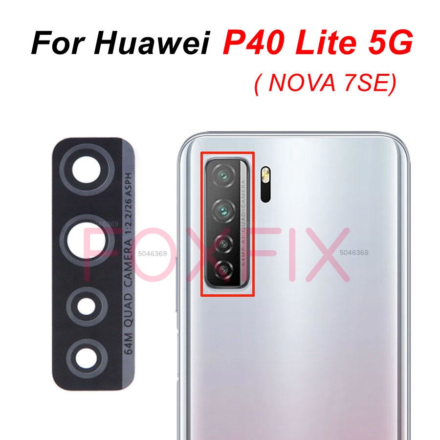 Rear Back Camera Glass Lens Replacement For Huawei Nova 7 SE 7SE P40 ...