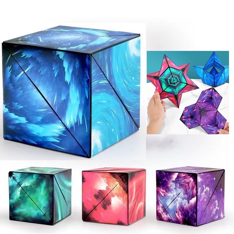 Magic Infinite Cosmic Cube 3D Magnetic Cube Changeable Cubes GAN ...