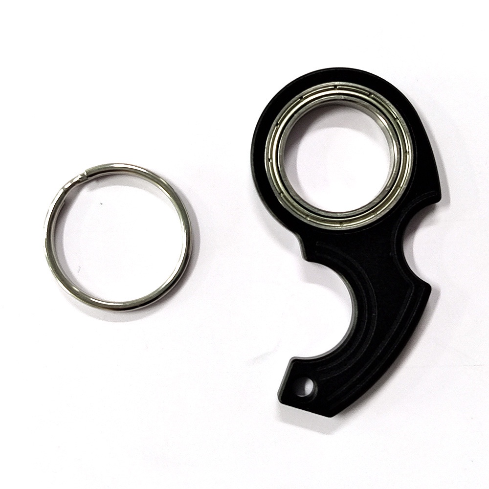 Rotating Keychain Hot Sale karambit spinner Metal Texture Rotating ...