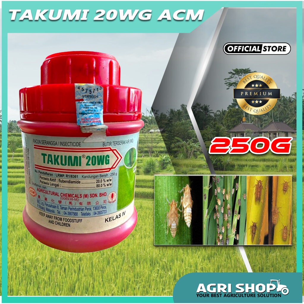 Agrishop 250g Takumi 20WG Racun Serangga Insecticide | Shopee Malaysia