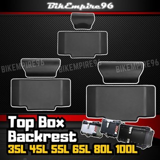 Motorcycle Top Box Backrest Pad Heavy Duty Cushion for 35L 45L 55L 65L ...