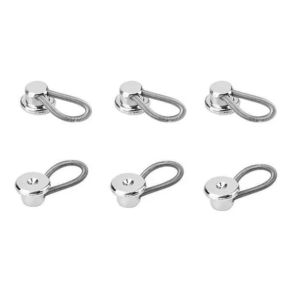 6Pcs Collar Buttons Extender DIY Button No Sew for Men's Suits ...