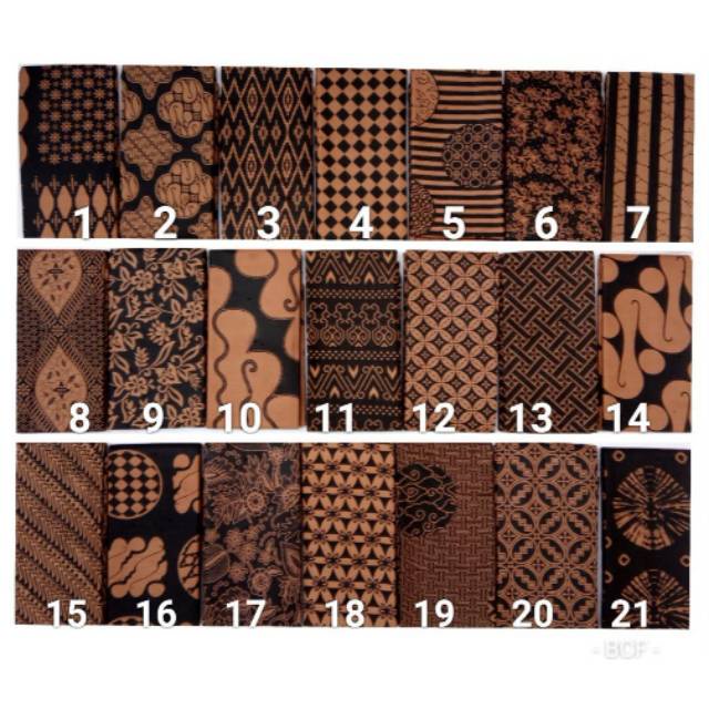 Local SellerFine BATIK Fabric Brown Color BATIK Fabric Brown Color 2x1 ...