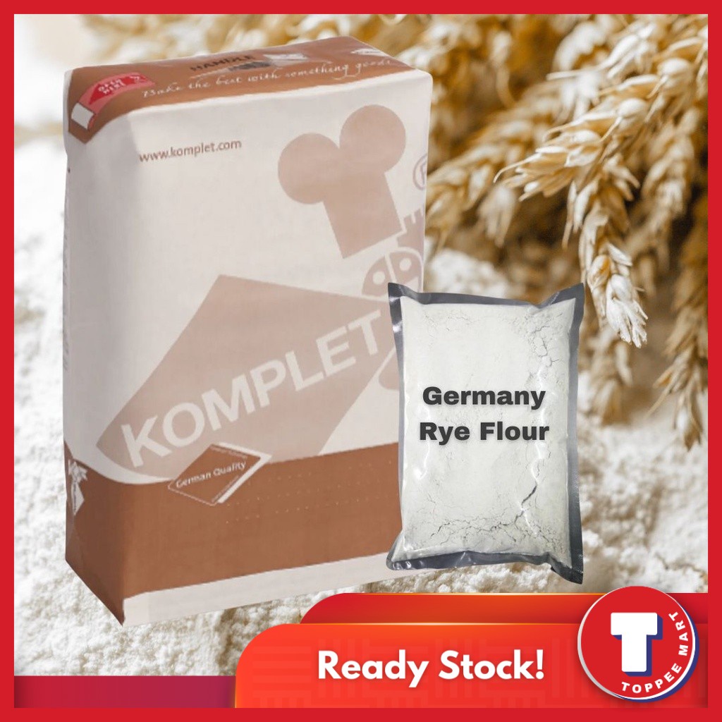 Germany Rye Flour 1kg / Tepung Rye KOMPLET RYE FLOUR TYPE 1150 ...