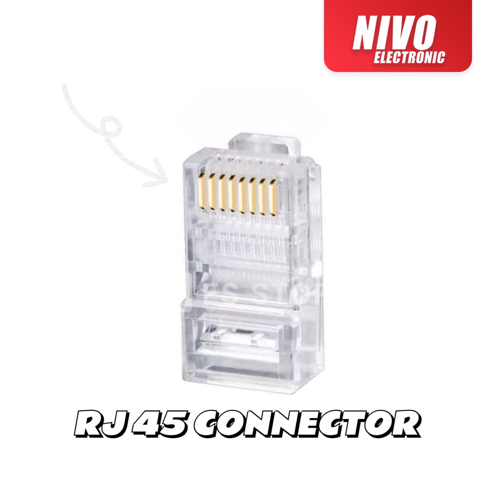 UGREEN LAN HEAD NETWORK RJ45 Cat5/Cat6 Connector Modular Head Plug ...