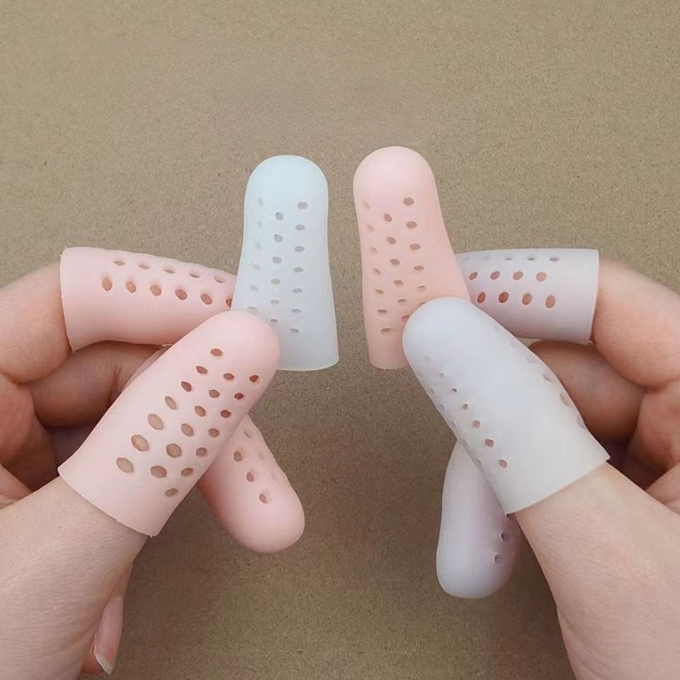 New silicone finger cover with breathable holes to prevent finger ...