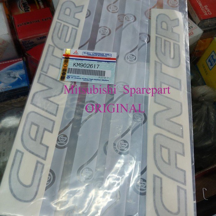 Original mitsubishi truck canter writing canter sticker, price per ...