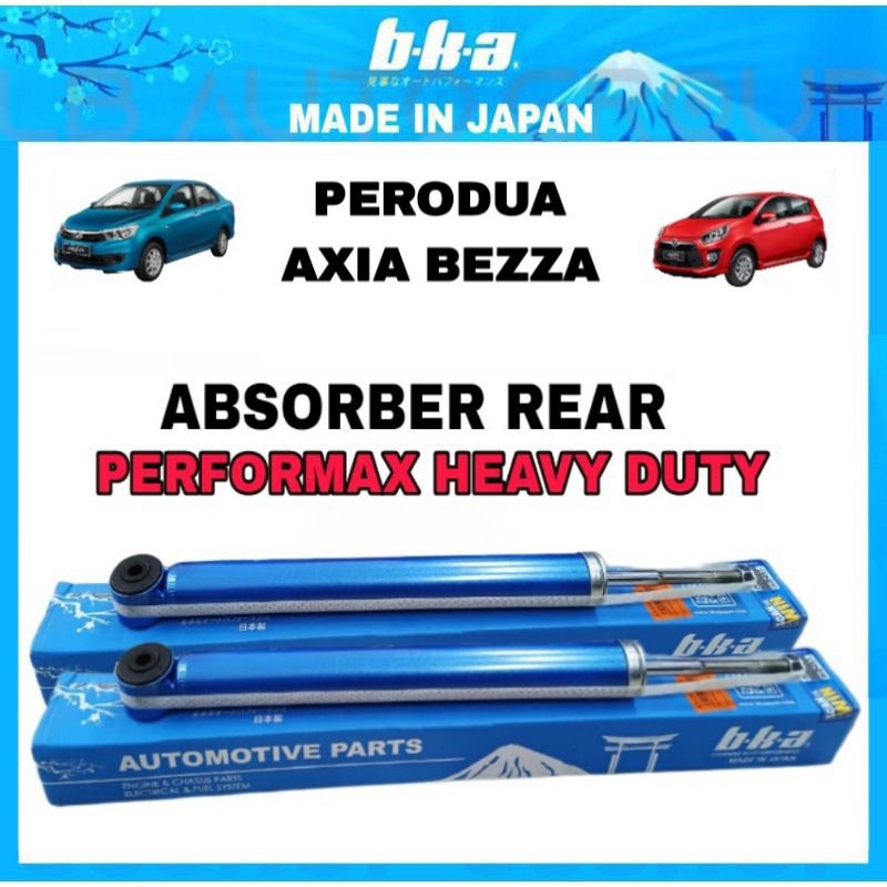 EL HEAVY DUTY BKA JAPAN PERFORMAX PERODUA AXIA BEZZA ABSORBER REAR ...