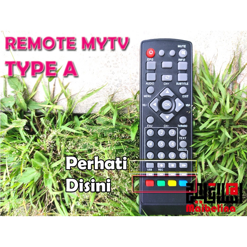 Remote Control MYTV DVB-T2 Decorder TYPE A (Penghantaran Segera ...