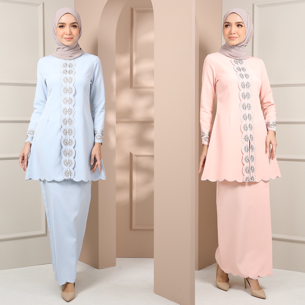 DELIMA KEBAYA SULAM MODEN | NEW DESIGN | SULAM TIMBUL | KEBAYARAYA ...