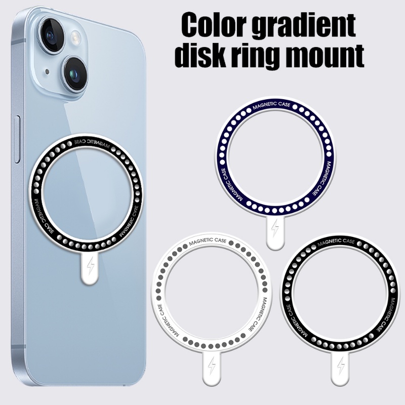 Wireless Charging Magnetic Sticker Rings Compact Magsafe Magnet Sheet ...