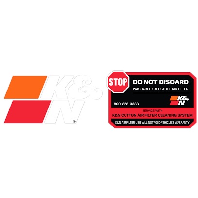K&N DECAL / STICKER DO NOT DISCARD 89-16063-2 | Shopee Malaysia