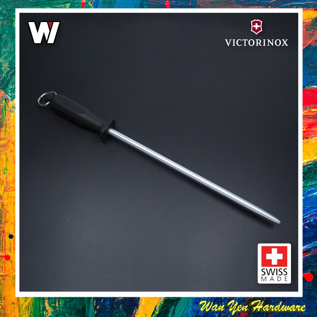 7.8517 - Victorinox Round 30cm/ 12" Sharpening Steel / Knife Sharpener ...