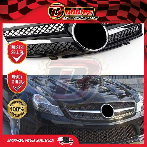 Mercedes Benz R230 SL Front Grille | Shopee Malaysia