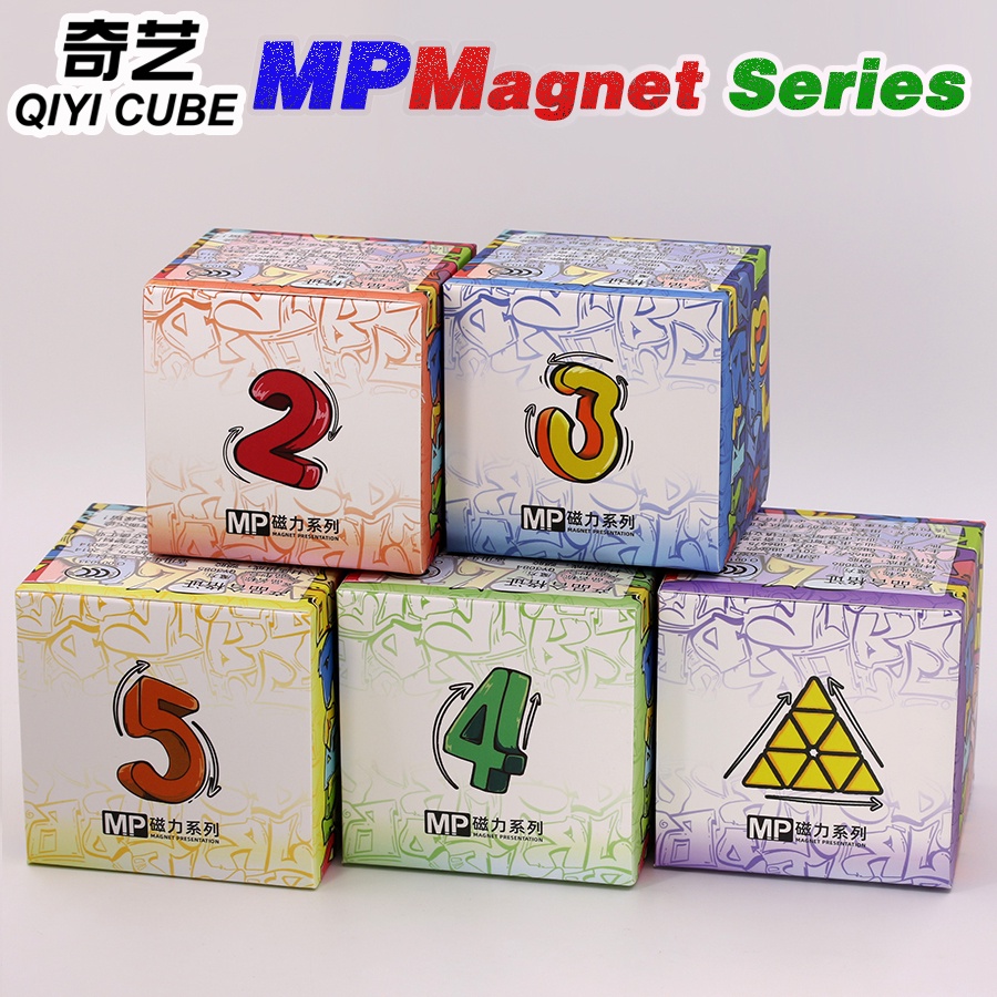 QiYi MP Magnetic 2x2 3x3 4x4 5x5 Pyraminx Speed Cube Professional QiYi ...