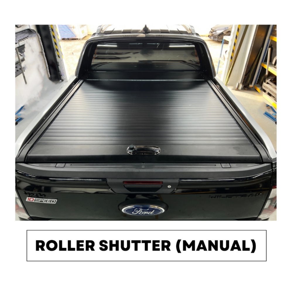 Manual Roller Shutter Lid Cover For Ford Ranger T6 T7 T8 T9 Wildtrak ...
