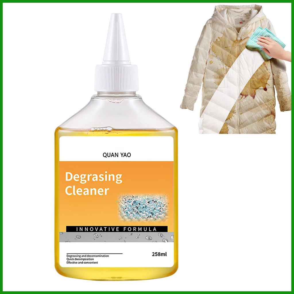 Degreasing Cleaner Powerful Fabric Cleaner to Remove Stains Natural ...