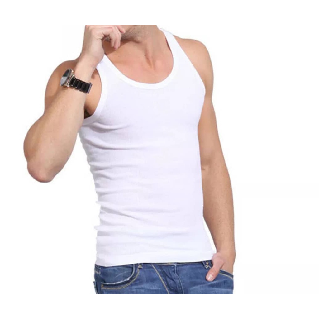 Workout Sleeve Lelaki Man Singlet Men Slimming Shirt Singlet Shaper ...