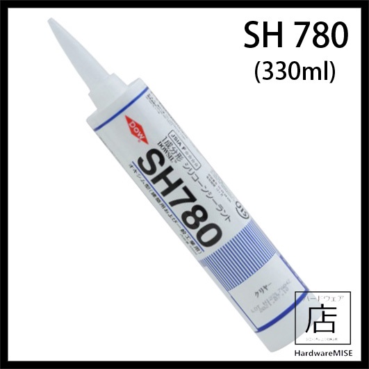 Toray SH 780 Silicone Sealant Clear Black White Grey Aluminum 330ml By ...