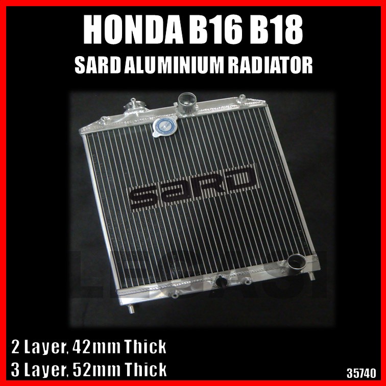 Honda Civic B16 B18 SARD Aluminium Radiator | Shopee Malaysia