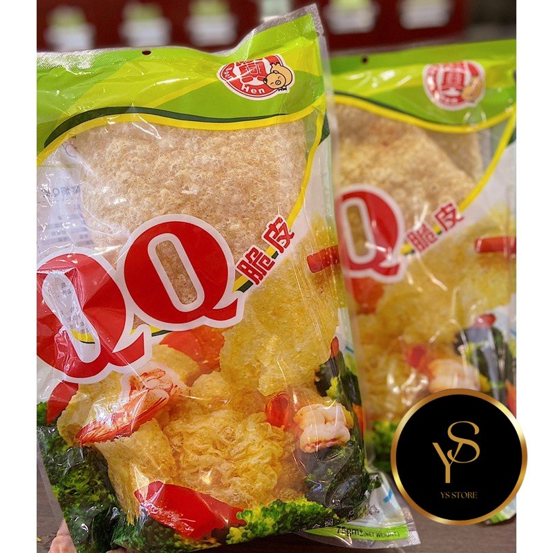 QQ烘干猪皮 Dried Pork Skin 75g | Shopee Malaysia