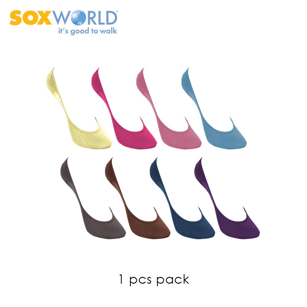 Soxworld Ladies Foot Cover Heel Silicone Invisible Footcover Cooling ...