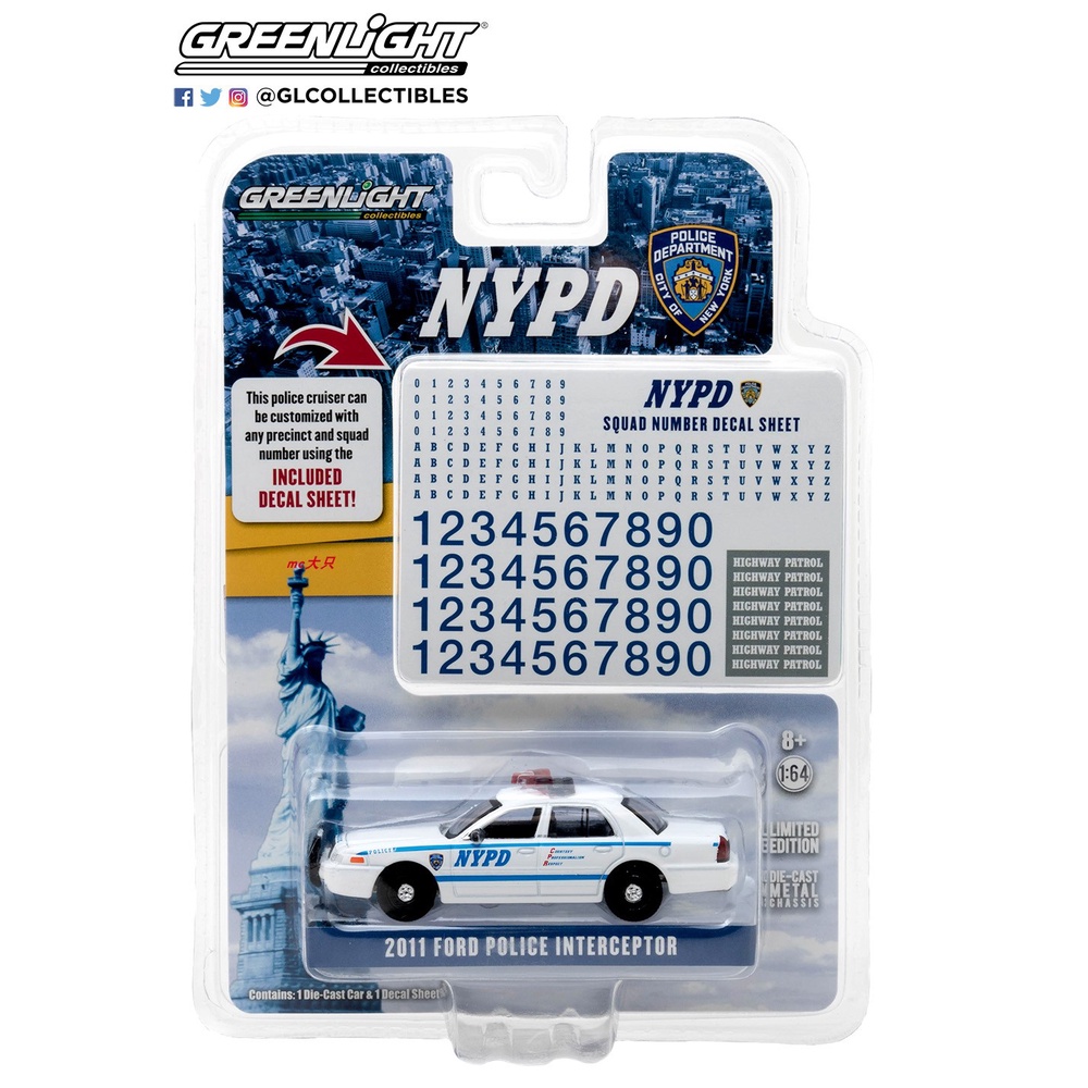 Ready Stock Ready Stock Green Light 1: 64 2011 Ford Crown Victoria ...