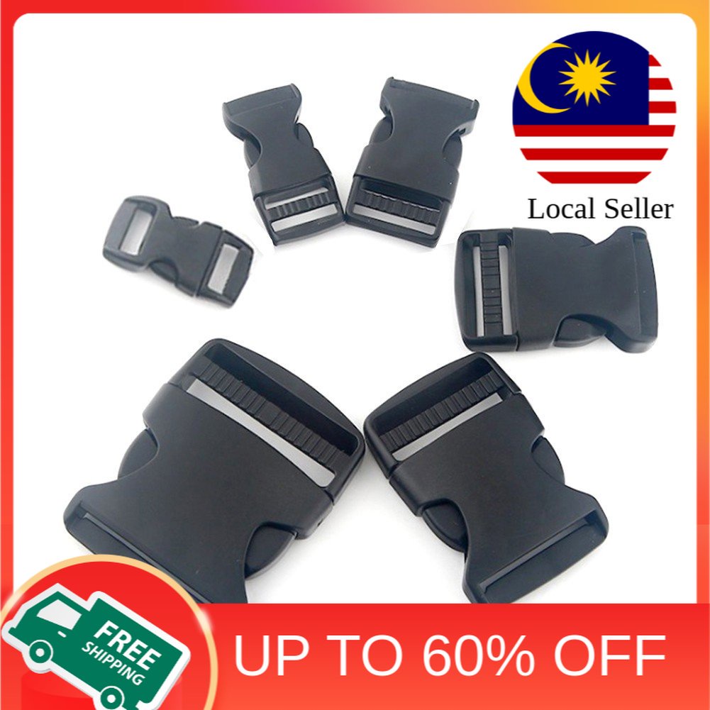 Elevate Your Bag's Functionality with FALIFAP's Robust Black Plastic ...